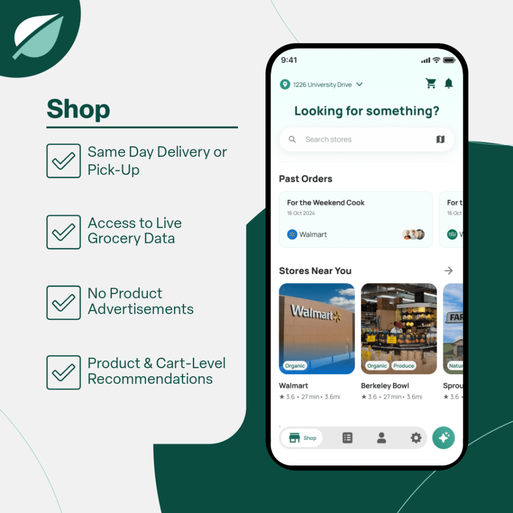 Cart-Aid Features | Healthy Shopping & Nutrition Tools